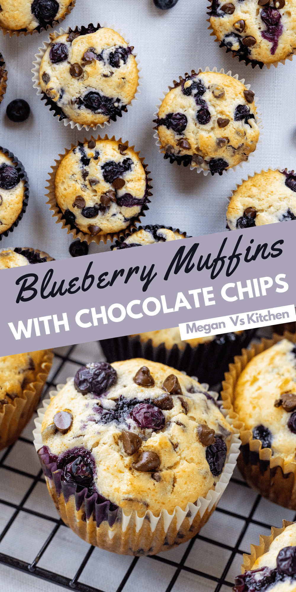 Blueberry Chocolate Chip Muffins