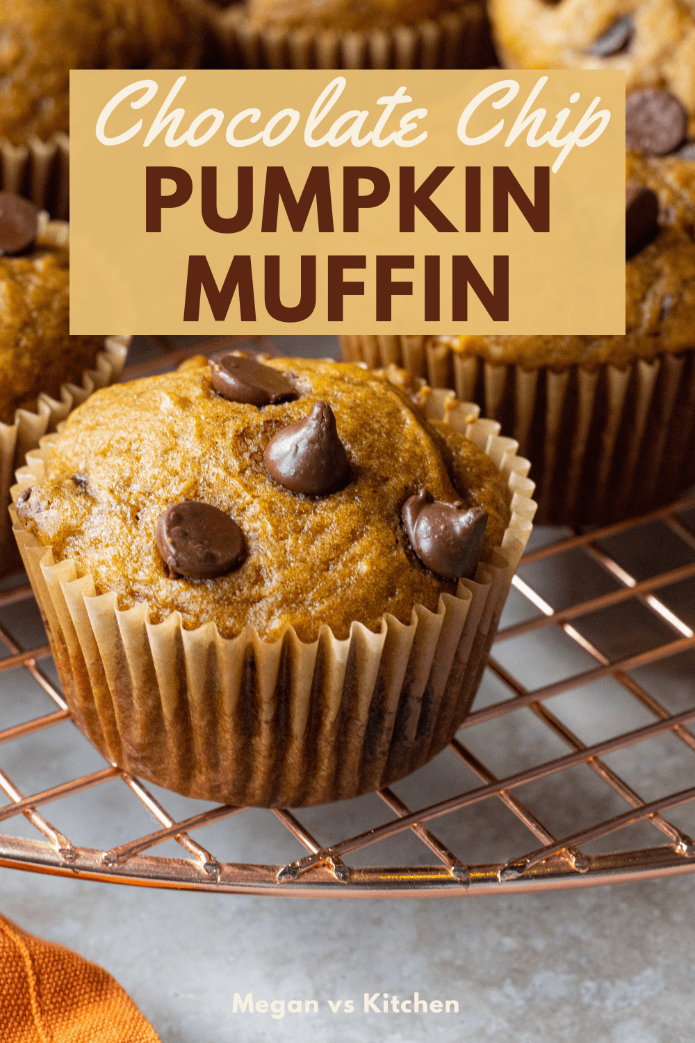 Chocolate Chip Pumpkin Muffins