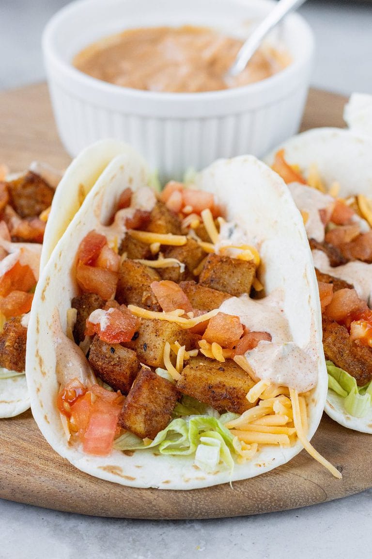 Spicy Potato Soft Taco