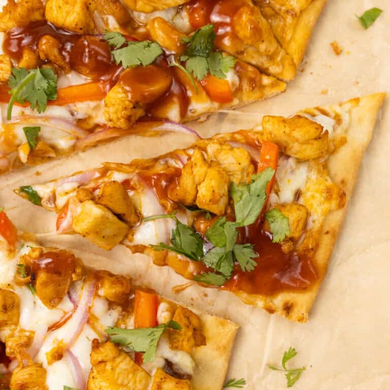 Loaded BBQ Chicken Flatbread