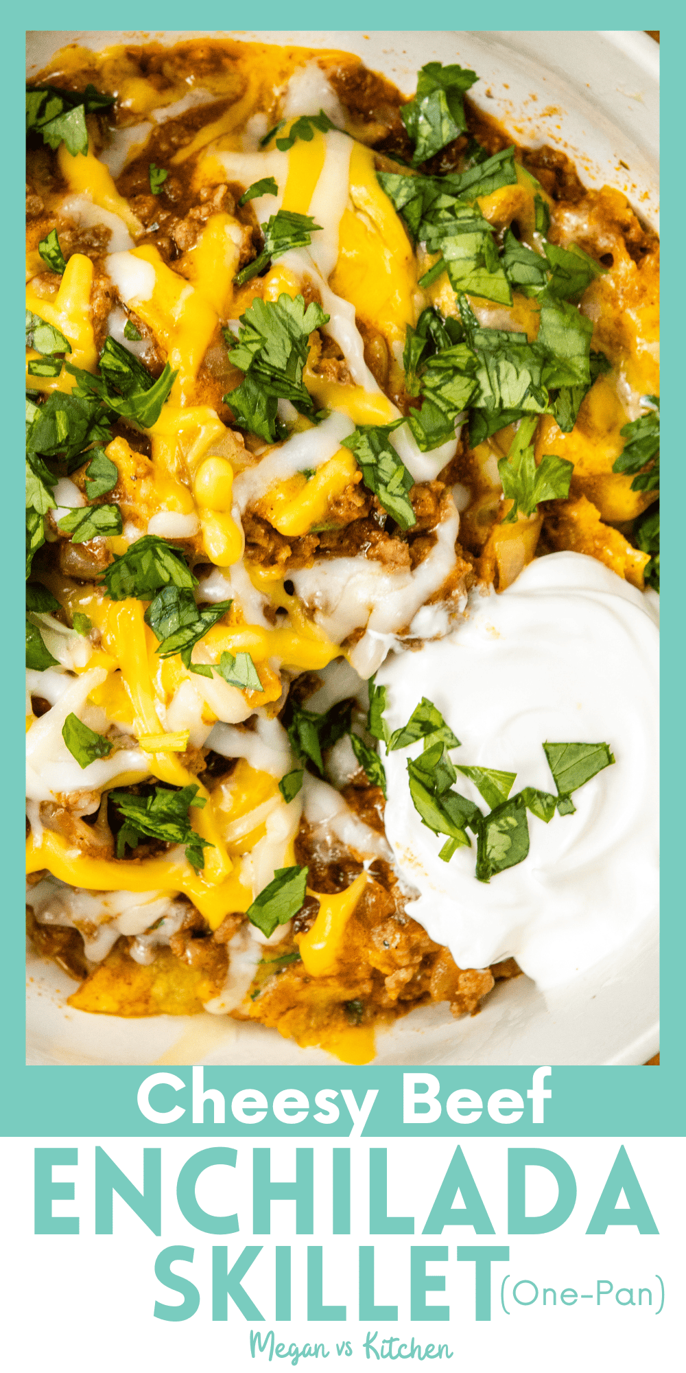 30-Minute One-Pan Beef Enchilada Skillet